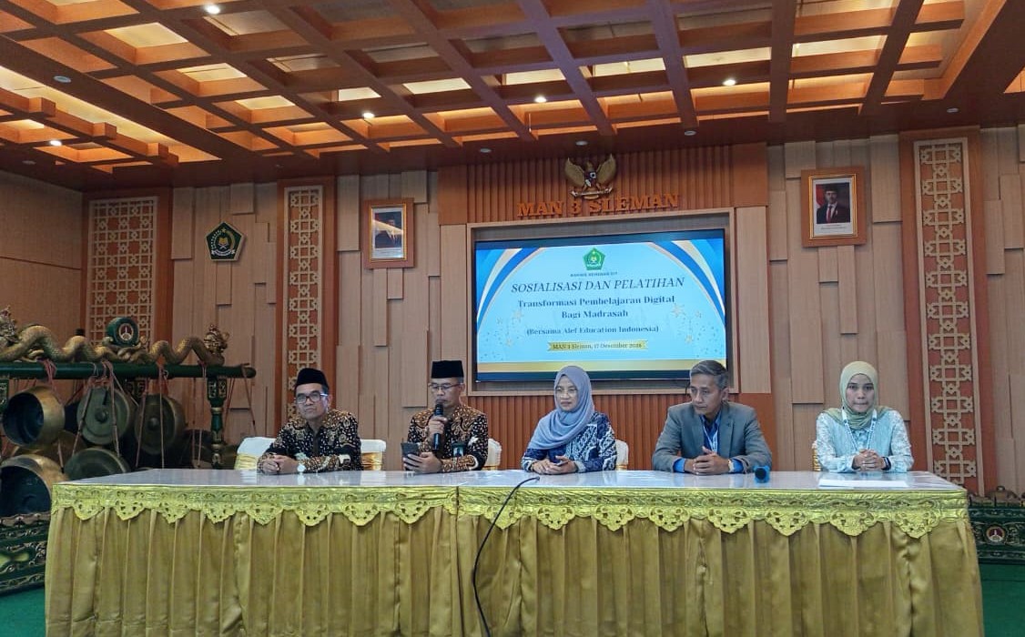 MAN 3 Sleman Jadi Tuan Rumah Sosialisasi dan Pelatihan Transformasi ...