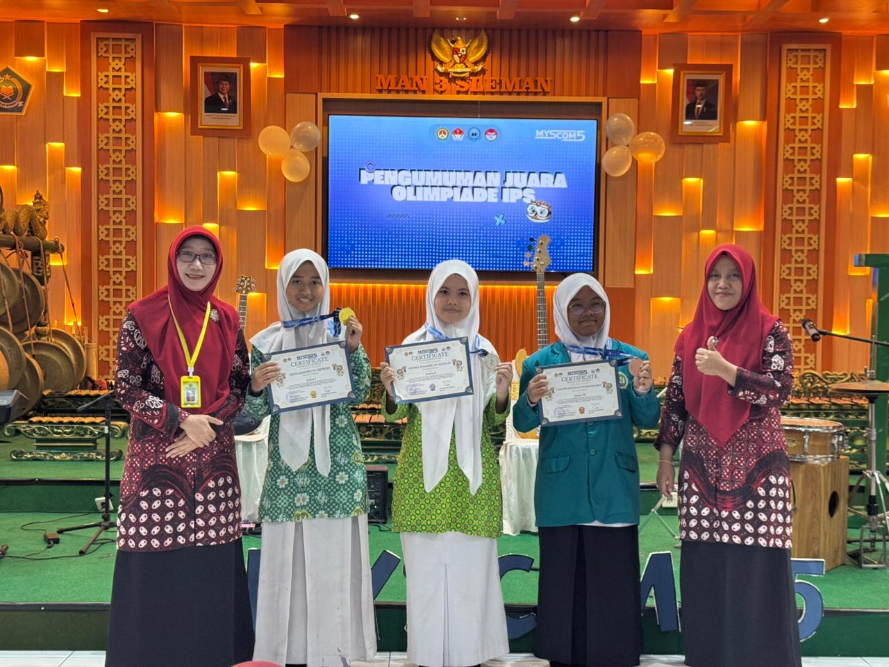 MAN 3 Sleman Umumkan Pemenang Lomba MYSCOM #5 Tahun 2026, Ini Daftarnya ...